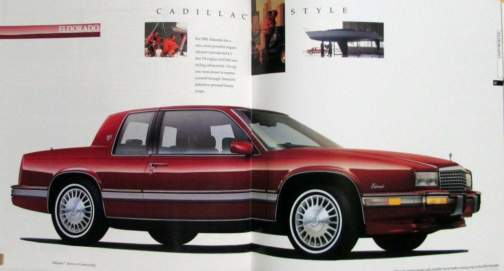 1990 Cadillac Allante Deville Eldorado Seville Brougham Fleetwood Sales ...