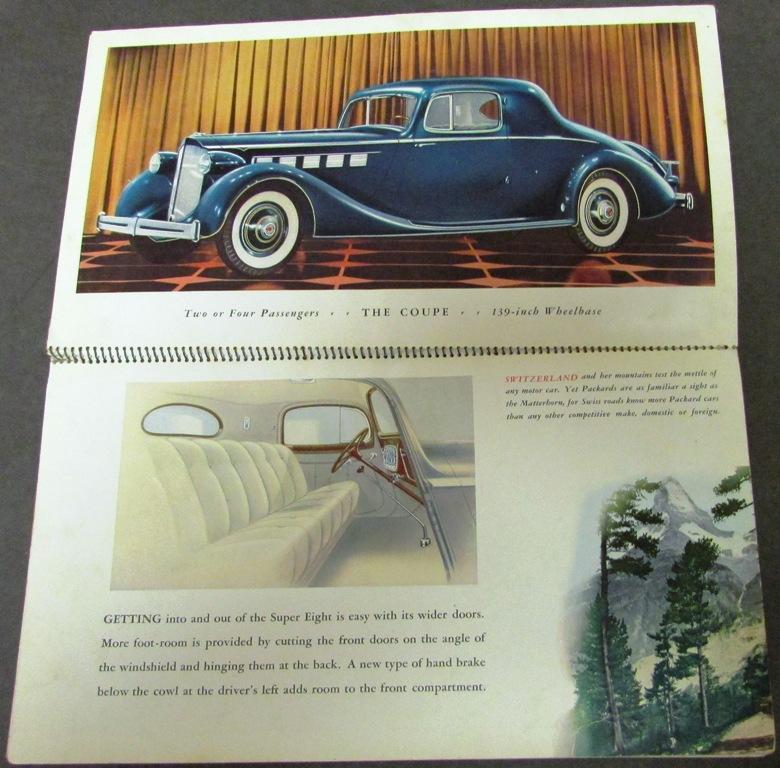 1935 Packard Super 8 Sedan Limo Coupe Roadster Victoria Phaeton Sales ...