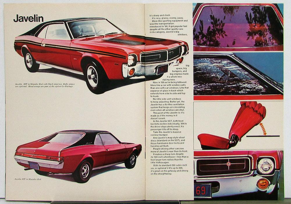 1969 AMC Americana Magazine Special Announcement Issue Full Line of ...