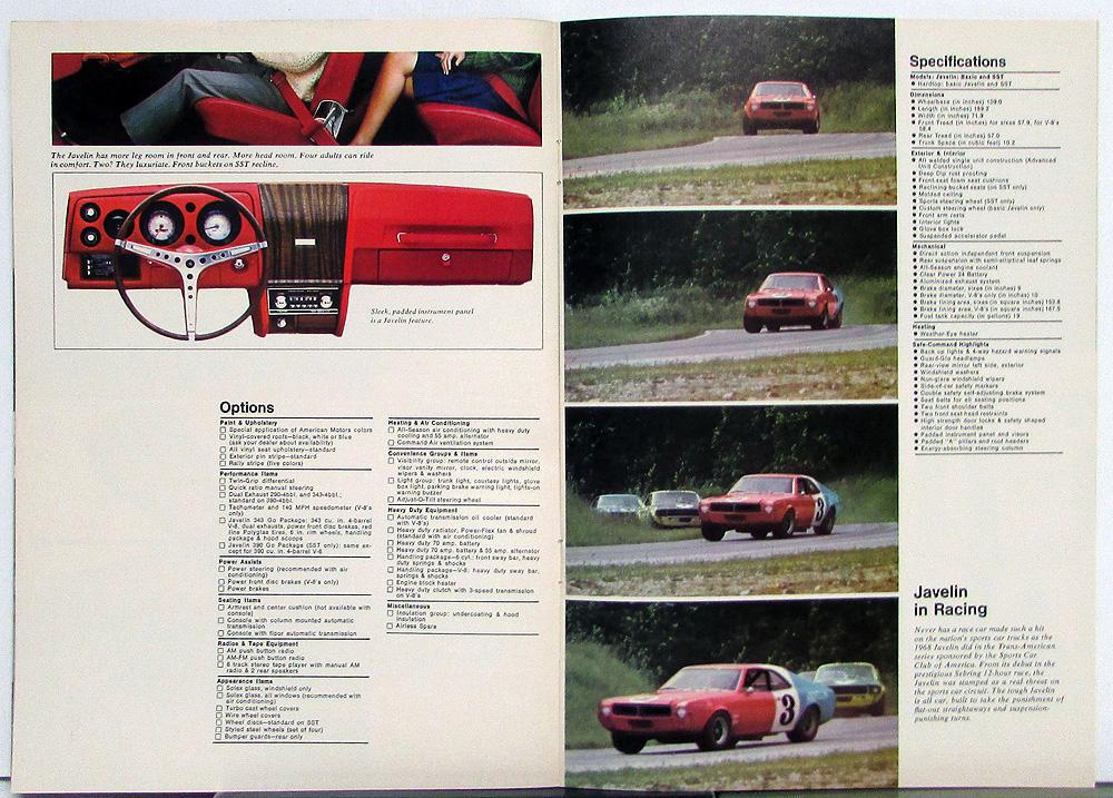 1969 AMC Americana Magazine Special Announcement Issue Full Line of ...