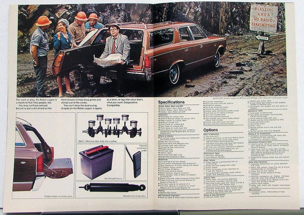 1969 AMC Americana Magazine Special Announcement Issue Full Line of ...