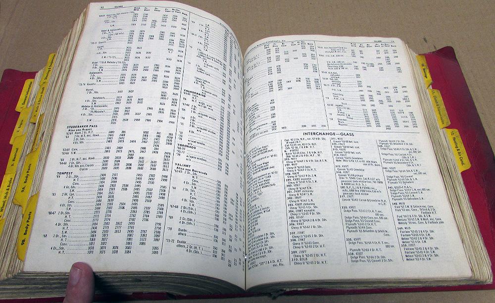 1964-74 Hollander Car & Truck Parts Interchange Book 40th Edition GM ...