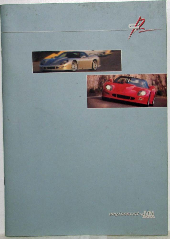 1997-2001 Callaway C12 based on Chevy Corvette Sales Brochure - Multi ...