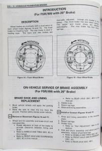 1993 Isuzu GMC Chevy Truck Forward Tiltmaster Service Manual FSR/FTR ...