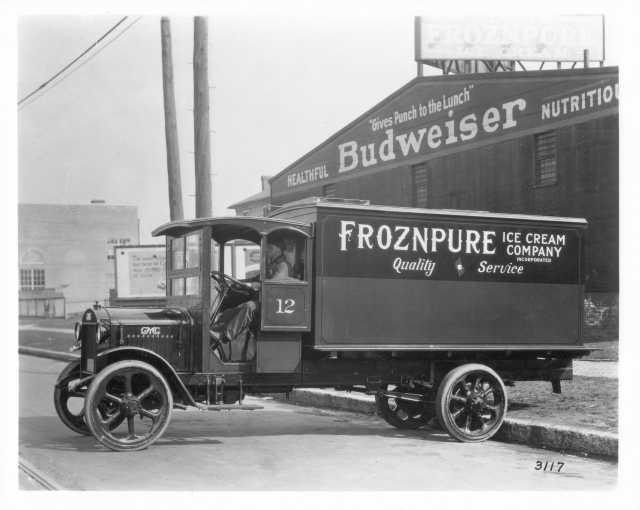 1920s GMC Truck Press Photo 0312 - FrozenPure Ice Cream Co