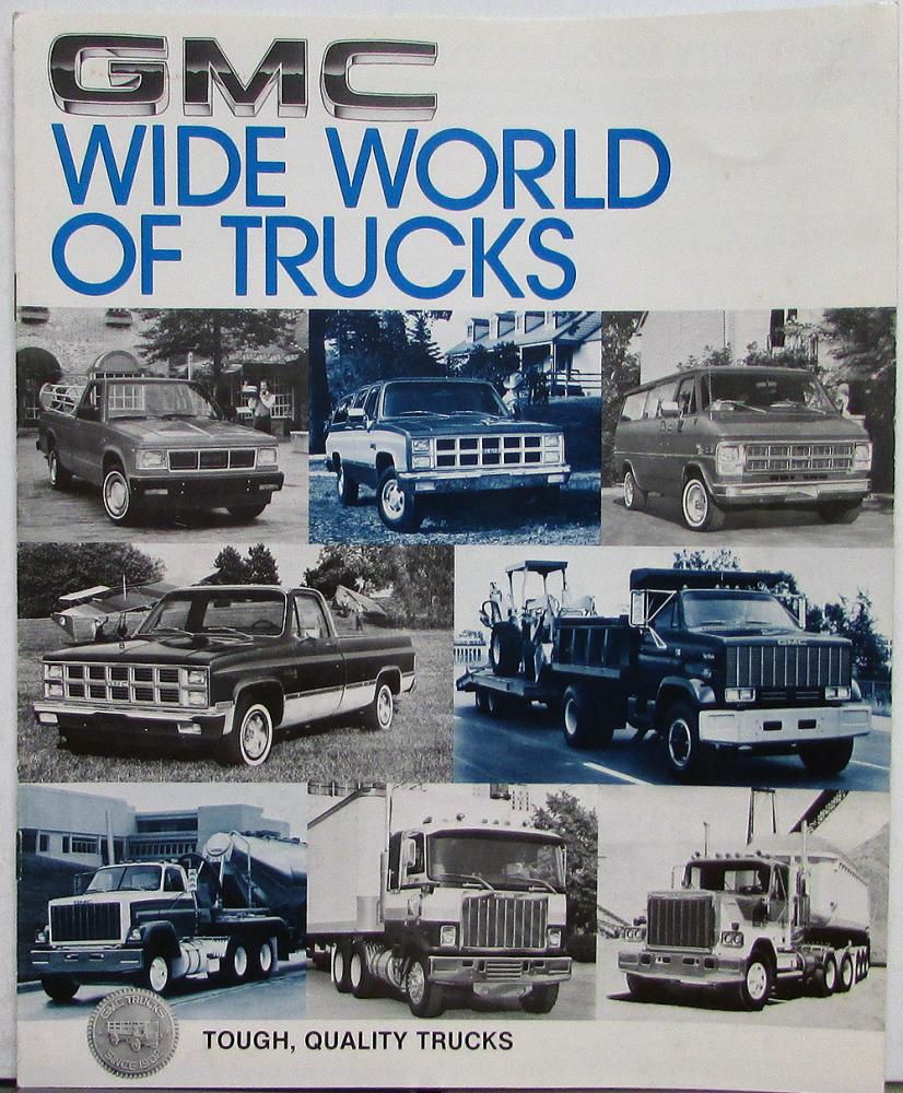 1982 GMC Trucks Light Medium Heavy Applications Buses Engines Sale ...