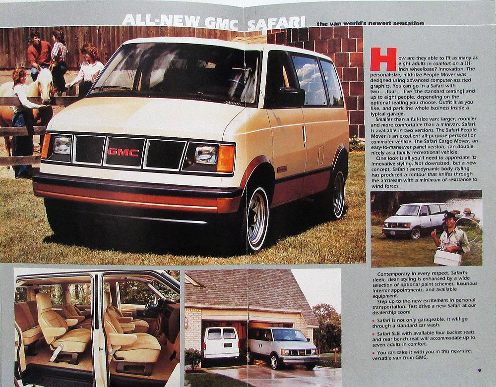 1985 GMC Safari Suburban S-15 Pickup Sierras S-15 Jimmy Truck Van Sales ...
