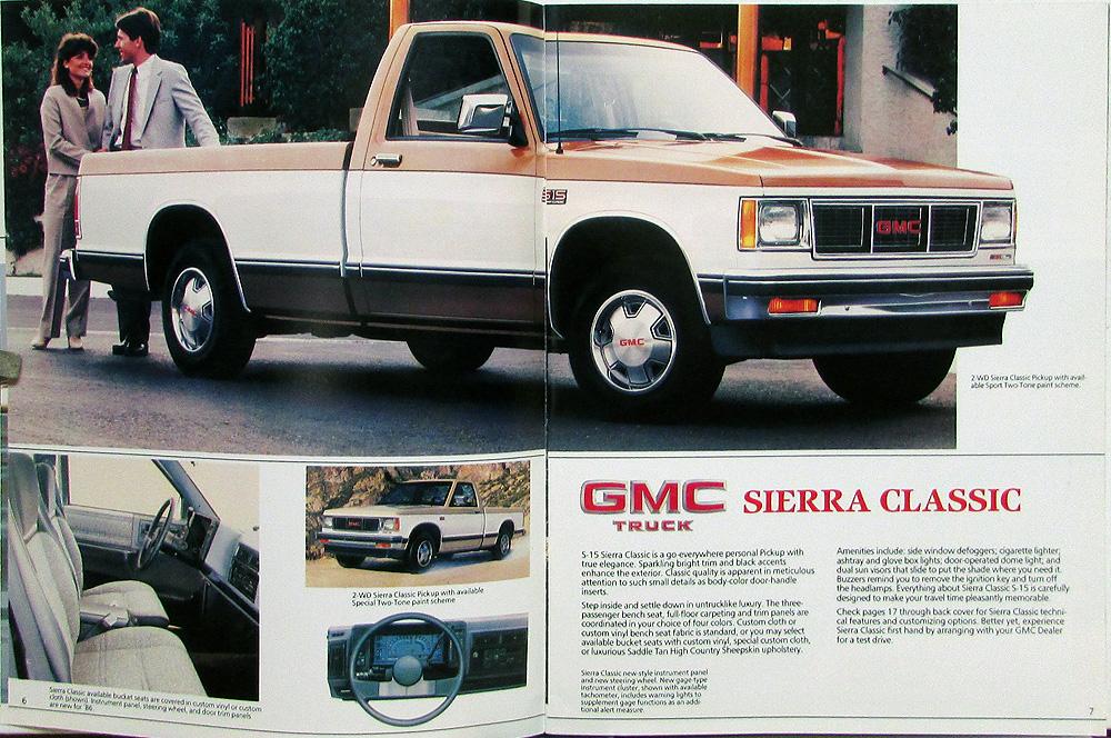 1986 GMC S15 Pickup Truck Gypsy Sierra Club Coupe 4WD Cab/Chassis Sales ...