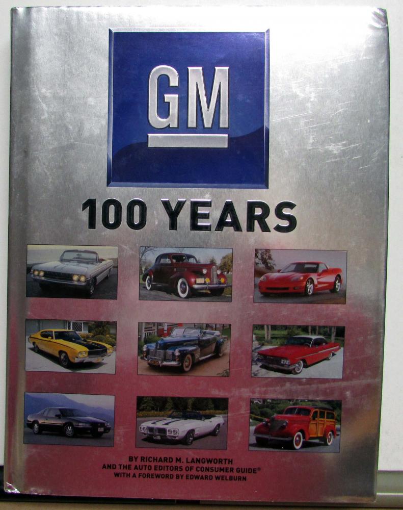 GM 100 Years Olds Buick Cadillac Pontiac Firebird Camaro Corvette
