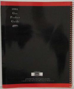 1995 Geo Product Guide Reference Data Book