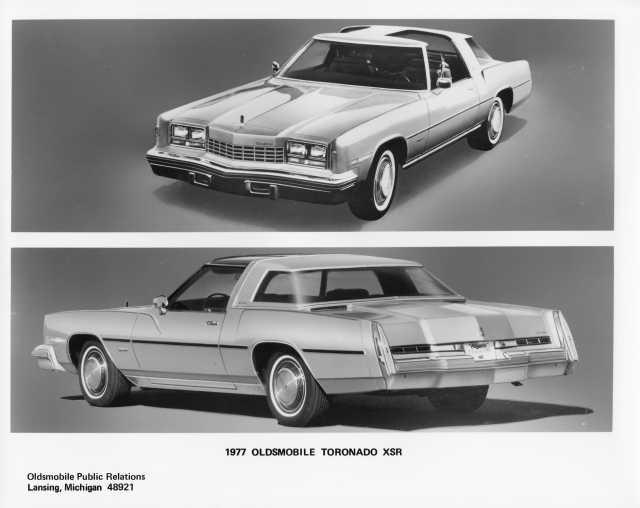 1977 Oldsmobile Toronado XSR Press Photo 0308