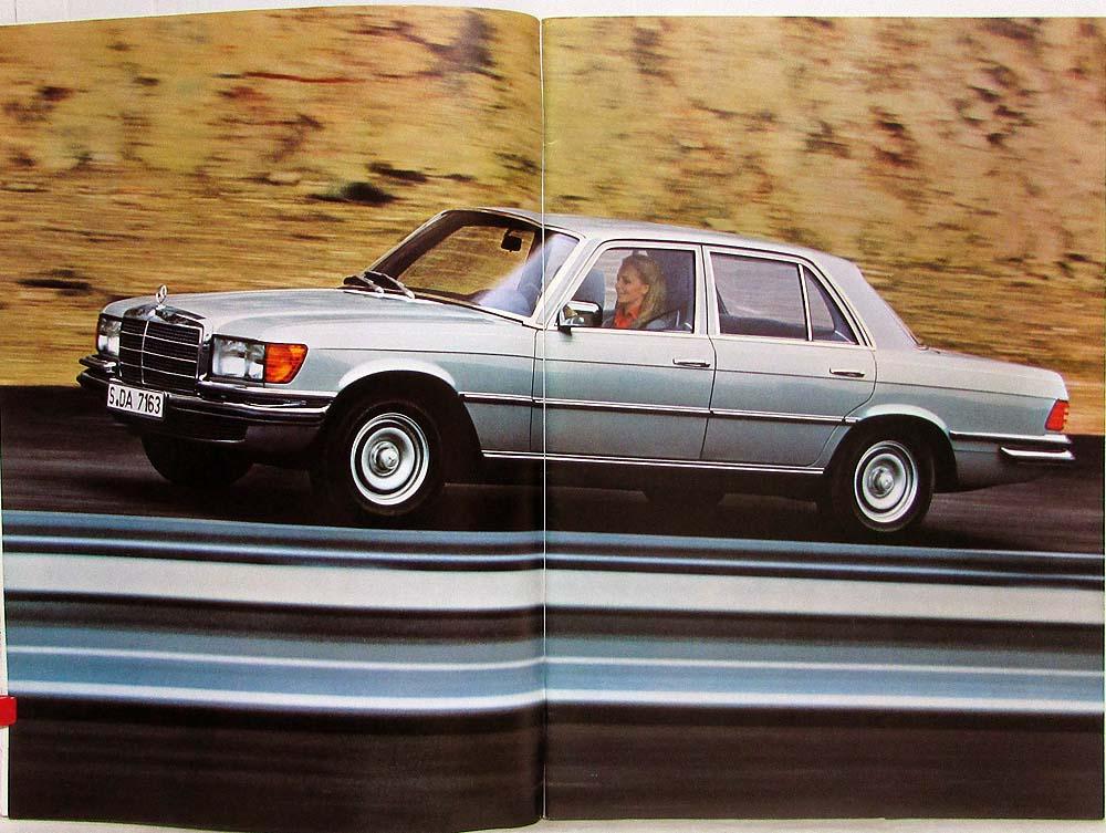 1979 Mercedes-Benz 280S 280SE 280SEL Prestige Sales Brochure - German Text