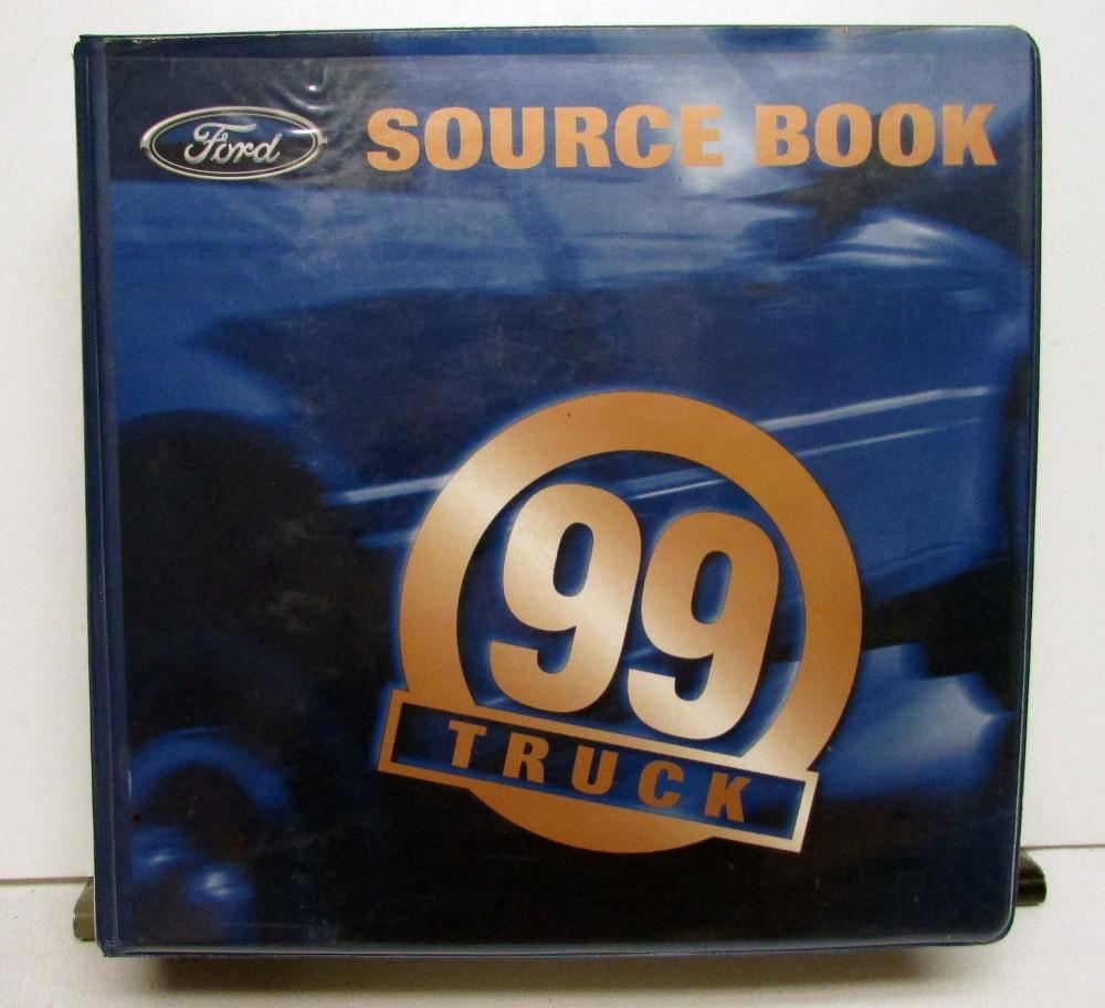 1999 Ford Truck Source Book Ranger F-Series Expedition Super Duty Econoline