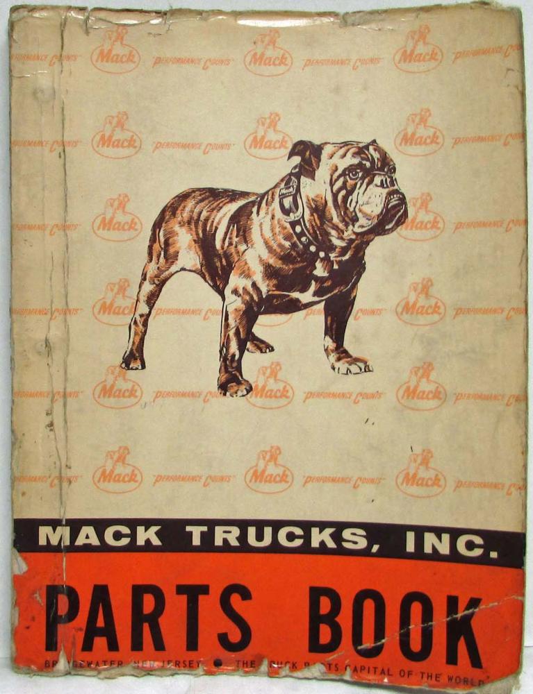 1972-1973 Mack F795ST 2056-60 Model Truck Parts Book - Number 1379