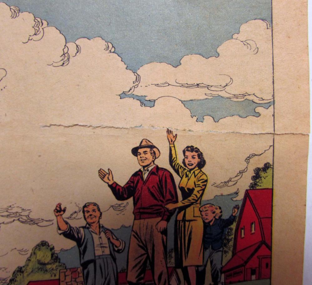 1955 Ford Tractor Comic Book Original What One Farm Family Found Out