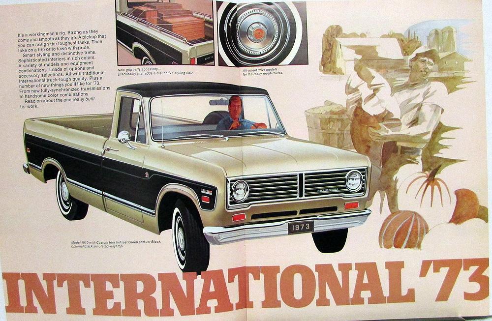 1973 IH International Pickup Truck Model 1010 Specs Colors Sales ...