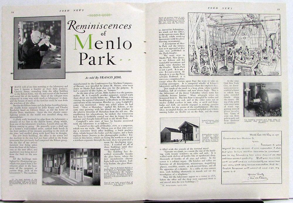1932 Ford News June Issue Color Paint Combinations & Wheel Colors ...
