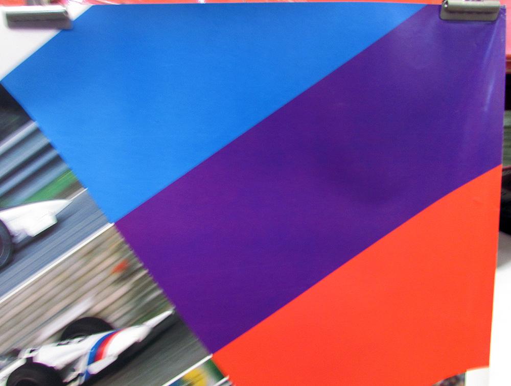 Late 1970s BMW M Power Race Teams Promotion Poster Formula 1 & 2 IMSA