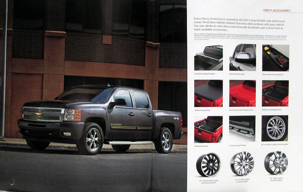 2011 Chevrolet Silverado 1500 Pickup Truck Sales Brochure Original