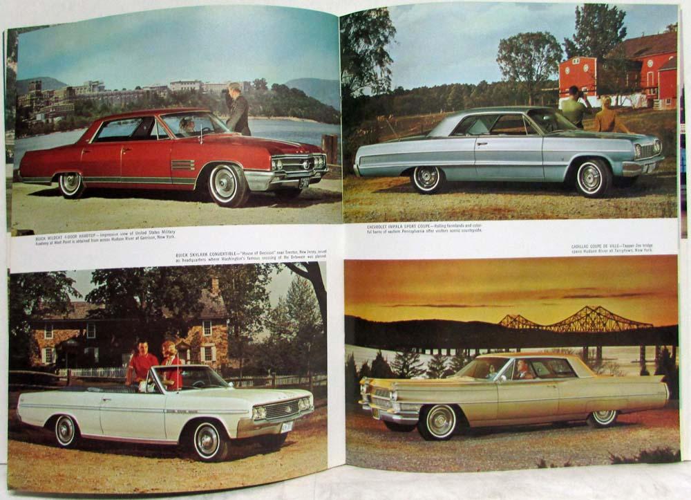 1963 General Motors GM Annual Report Chevrolet Pontiac Buick Cadillac ...