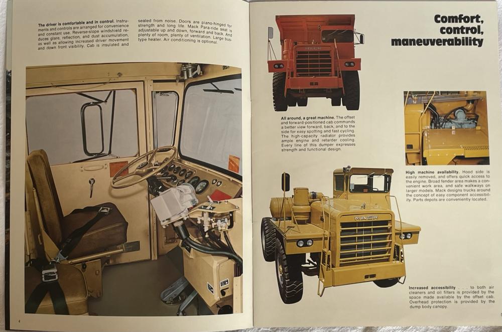 1984 Mack M Series Off Highway Sales Large Sales Folder