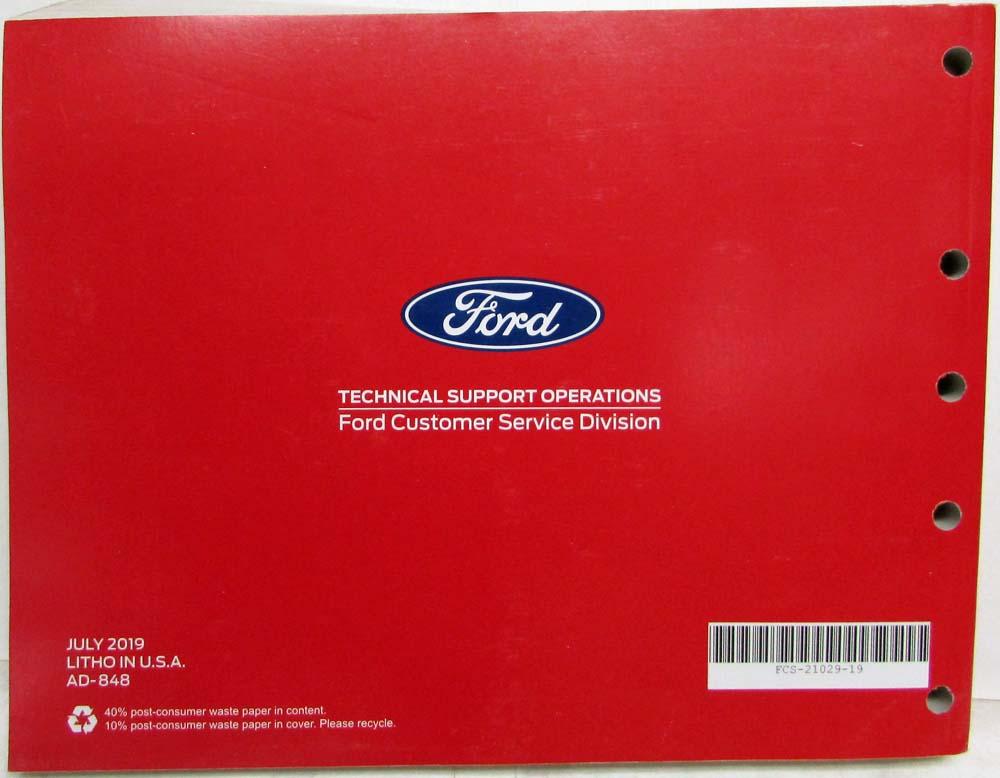 2019 Ford Transit Connect Electrical Wiring Diagrams Manual