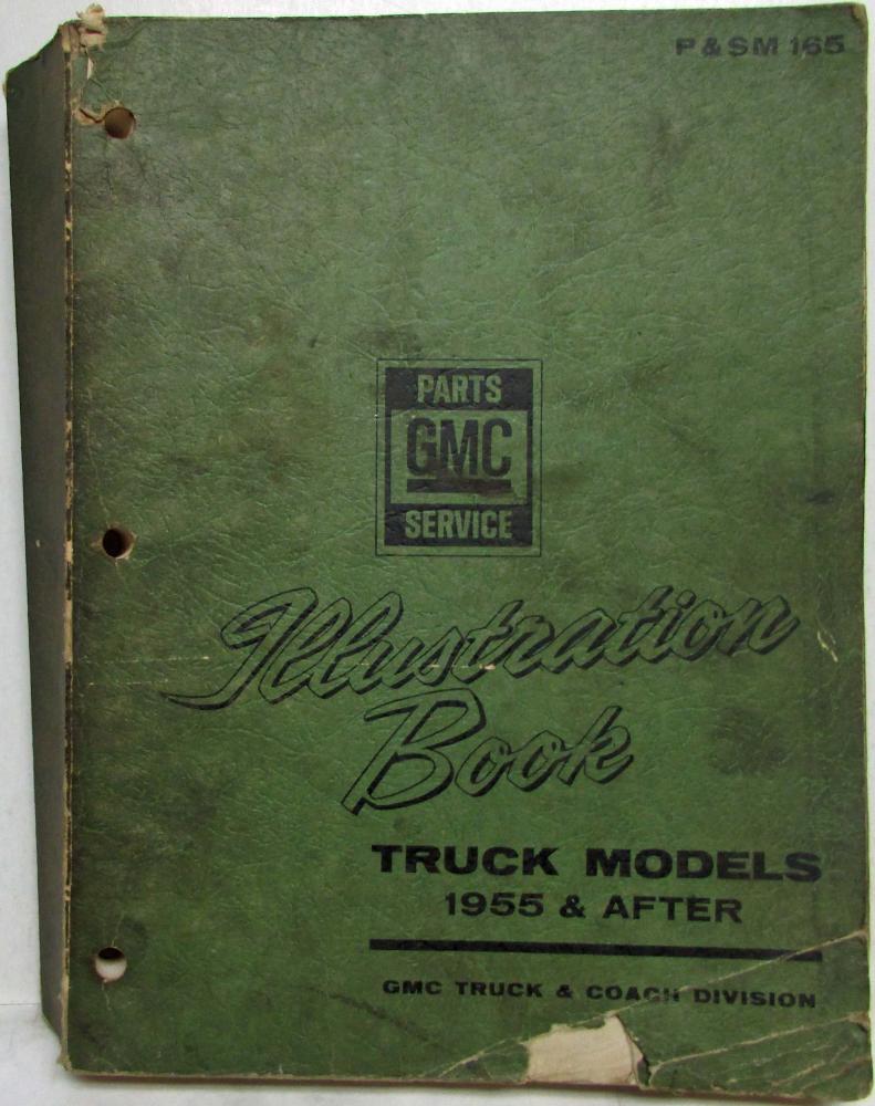 1955 and After GMC Parts Illustration Book