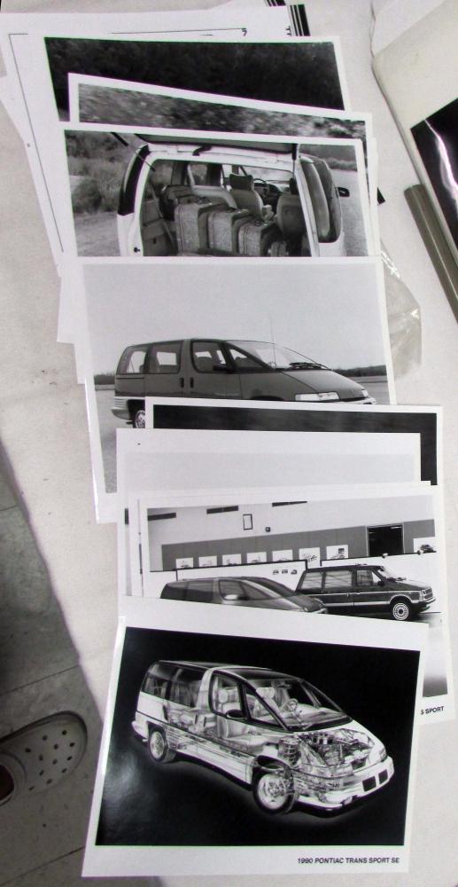1990 Pontiac Trans Sport Concept Photos Slides Color Options Press Kit