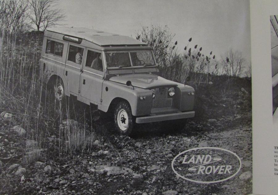 1966 Land Rover Six Cylinder Station Wagon Sales Brochure Original