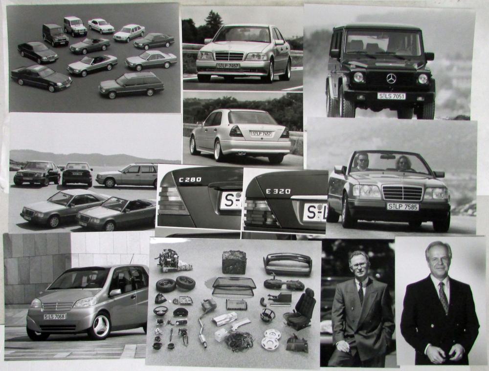 1993 Mercedes-Benz Media Information Press Kit - German Text
