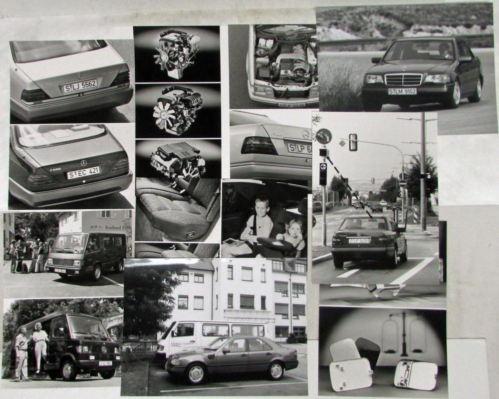 1993 Mercedes-Benz Media Information Press Kit - German Text