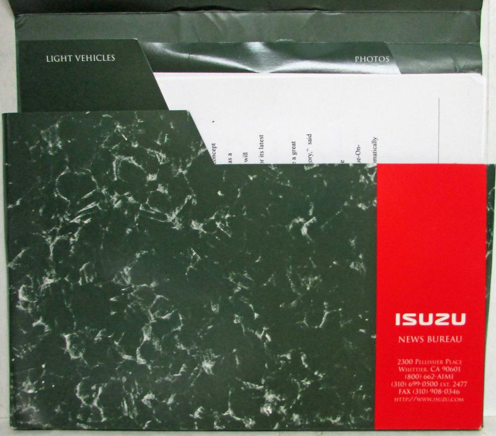 1997 Isuzu Media Information Press Kit