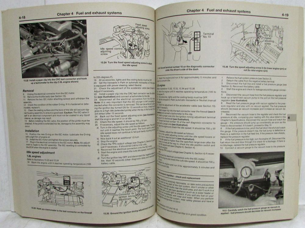 1990-1994 Mitsubishi Eclipse Plymouth Laser Eagle Talon Haynes Repair ...