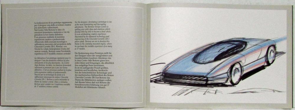 1990 Chevy Corvette Nivola and 1991 Lotus Emotion Concepts by Bertone ...