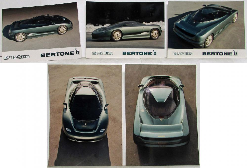 1990 Chevy Corvette Nivola and 1991 Lotus Emotion Concepts by Bertone ...