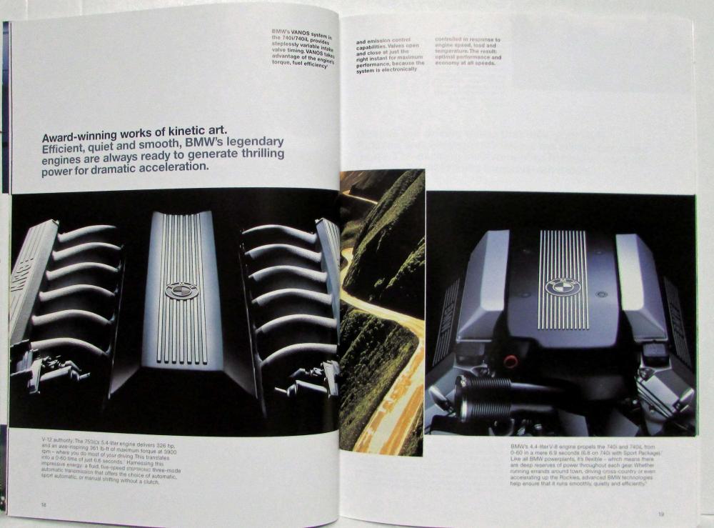 2001 BMW 7 Series Enduring Champion of Prestige-Luxury Sedans Sales ...