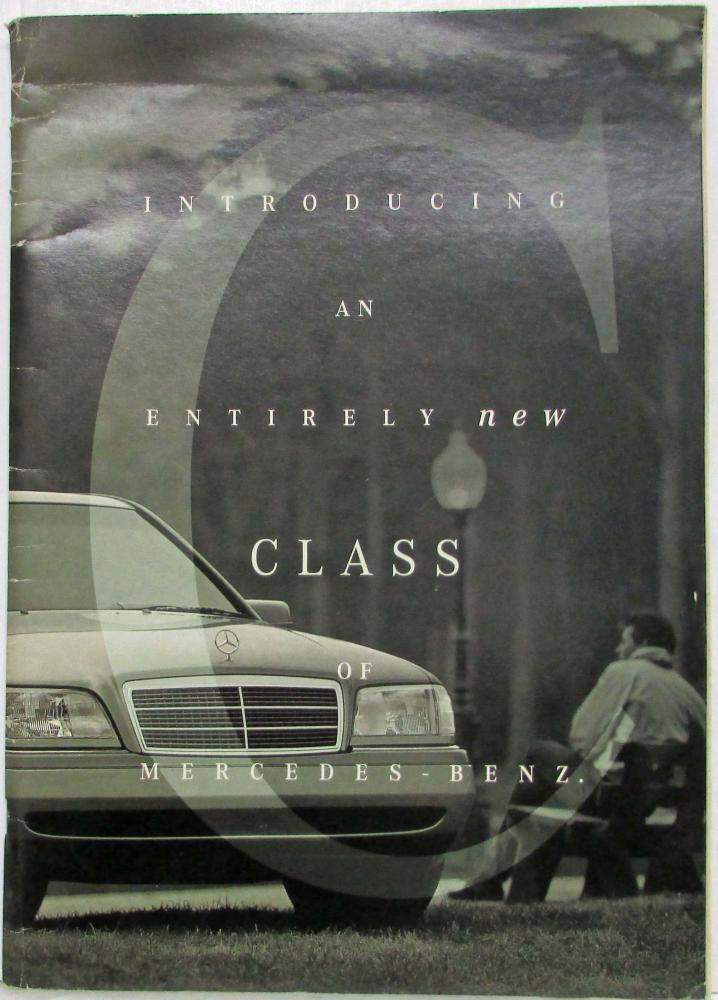 1993 Mercedes-Benz Introduction to an Entirely New C-Class Large Sales ...