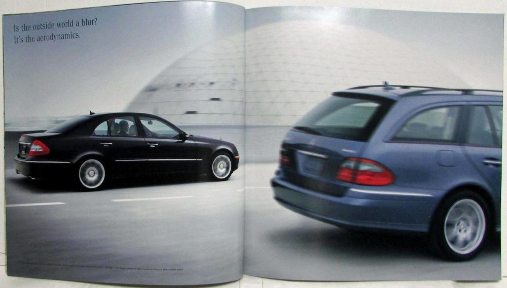 2007 Mercedes-Benz Introducing the Newly Redesigned E-Class Sales Brochure