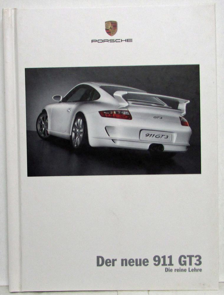 2006 Porsche 911 GT3 Prestige Sales Brochure Hardback Book - German Text