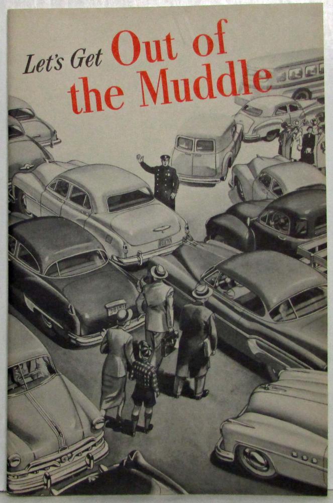 1951 General Motors GM Lets Get Out of the Muddle Booklet