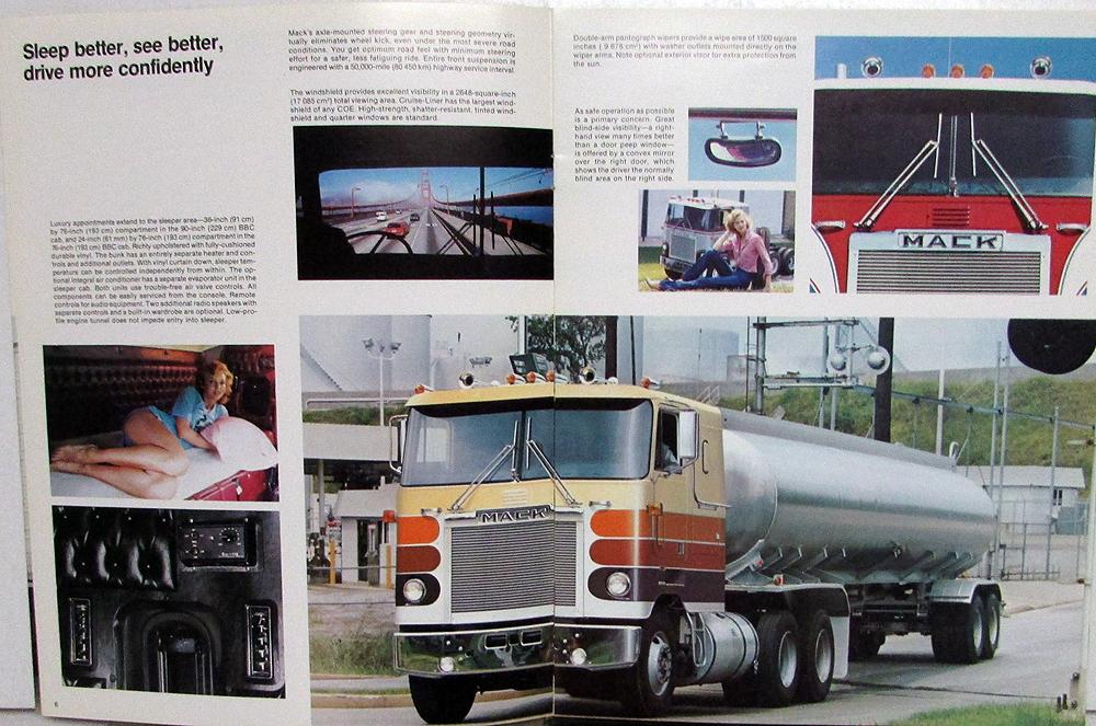 1982 Mack Truck Cruise-Liner Sales Brochure