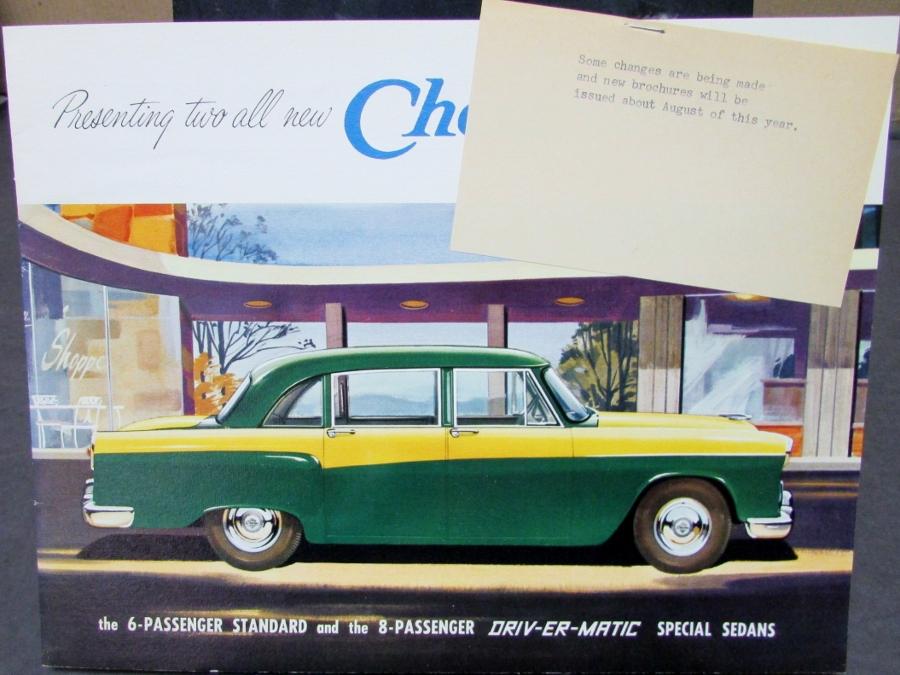 1957 1958 Checker Taxi Standard & Driv Er Matic Special Sedans REVISED ...