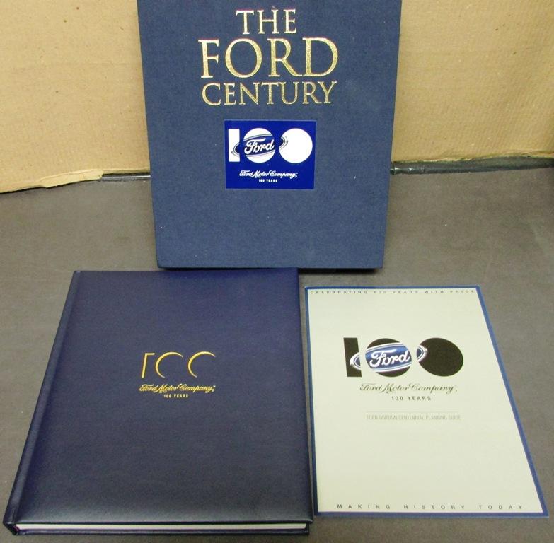 New 100 Years Of Ford History of Ford Hardbound Book Model A T Mustang ...