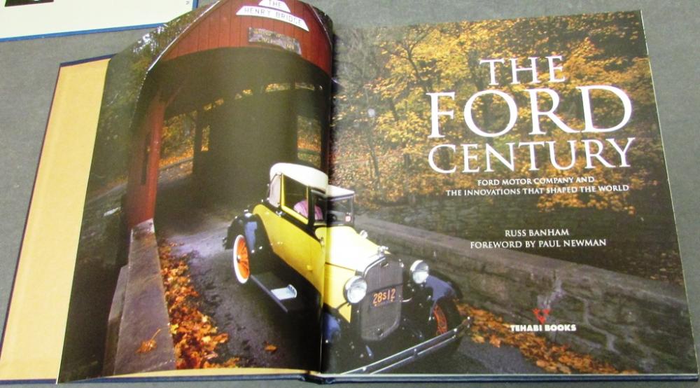 New 100 Years Of Ford History of Ford Hardbound Book Model A T Mustang ...