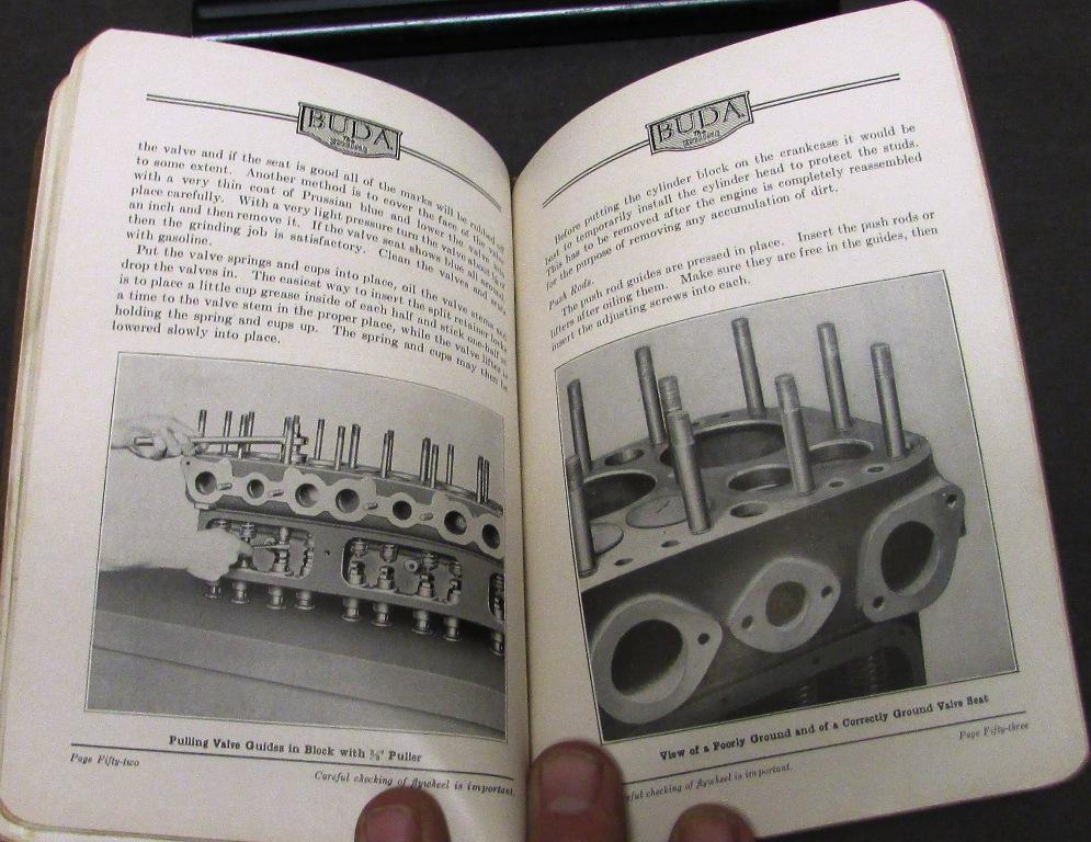 1928 Buda Engines Owners Care & Operation Manual 6 Cylinder Harvey Illinois