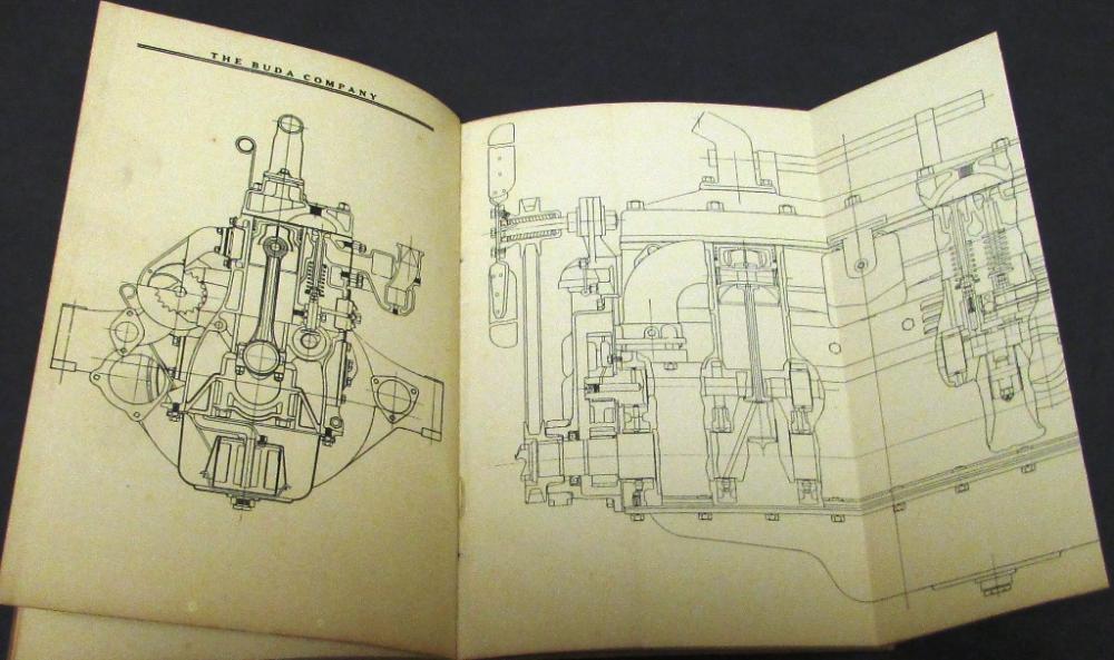 1936 Buda Engines Owners Care & Operation Manual Hivelo Series Harvey ...