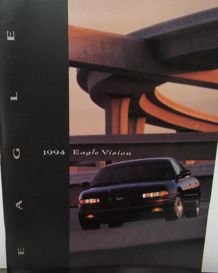 1994 Jeep Eagle Vision Color Sales Brochure Original XL